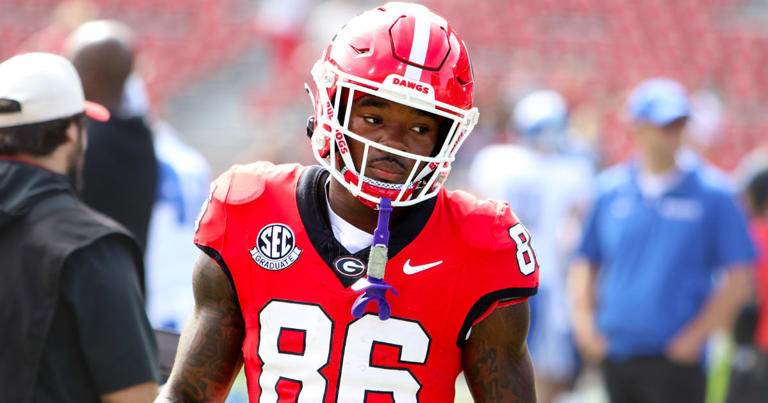 WR Dillon Bell re-emerges in Georgia’s offense in win
