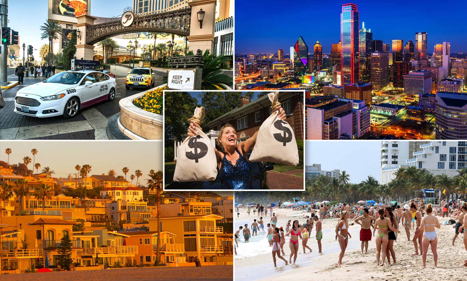 Five states with the most 'gold diggers'