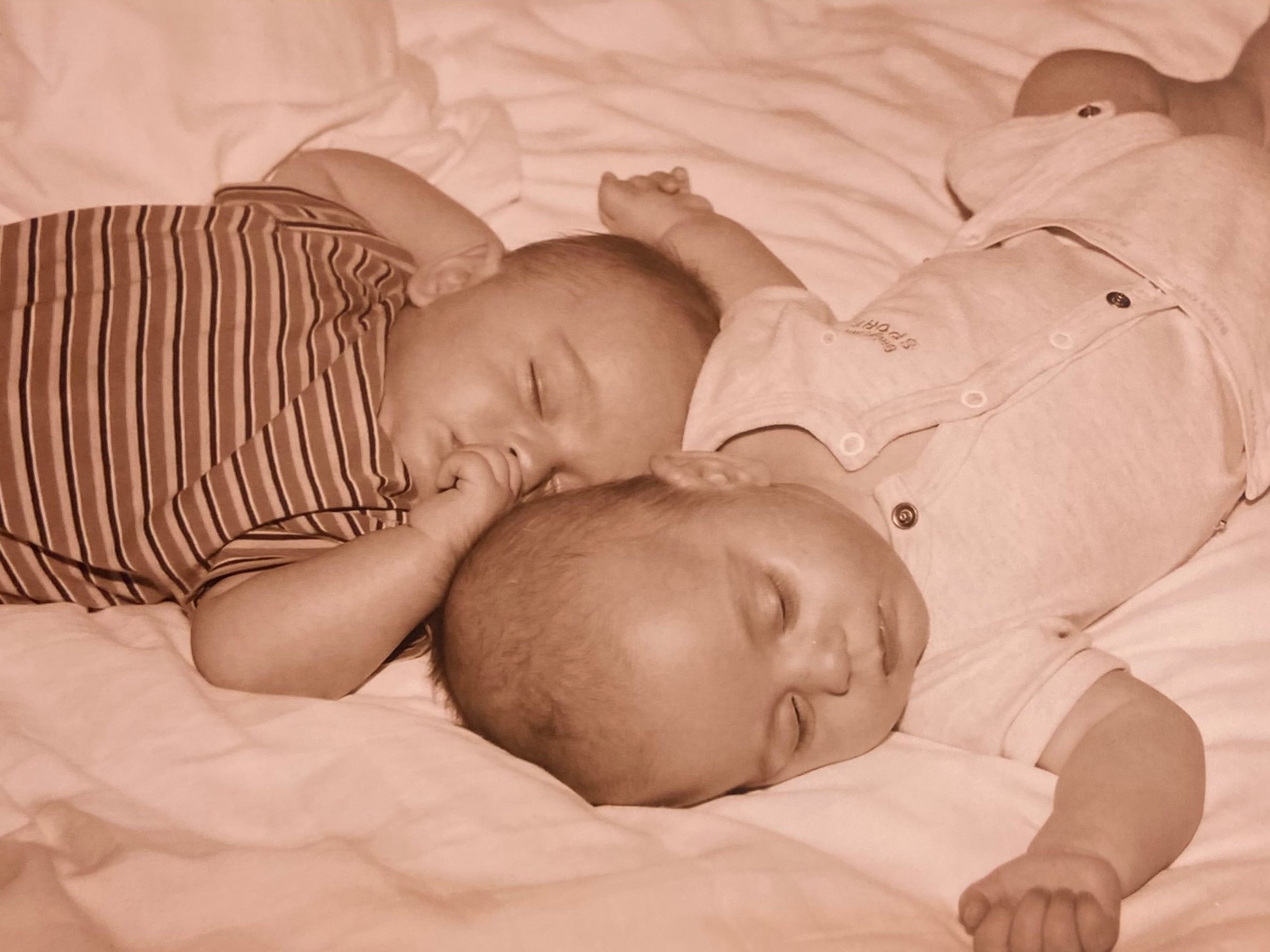 I thought my twins were fraternal, but no one can tell them apart. They ...