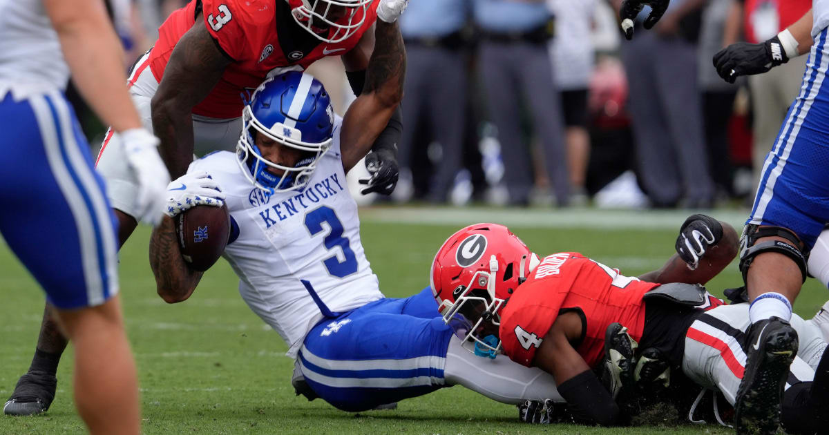 Kentucky’s run game disappears in Athens: fewer than 50 yards