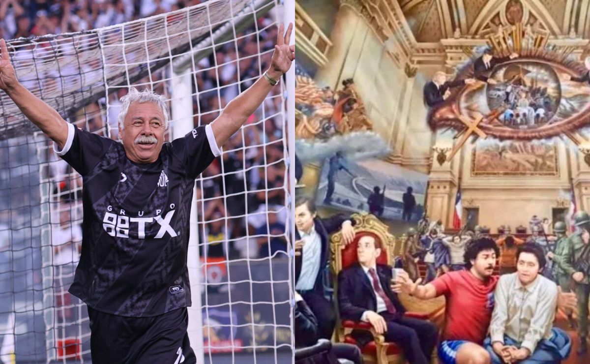 Carlos Caszely tras la impactante pintura que Eric Cantona presentó en ...