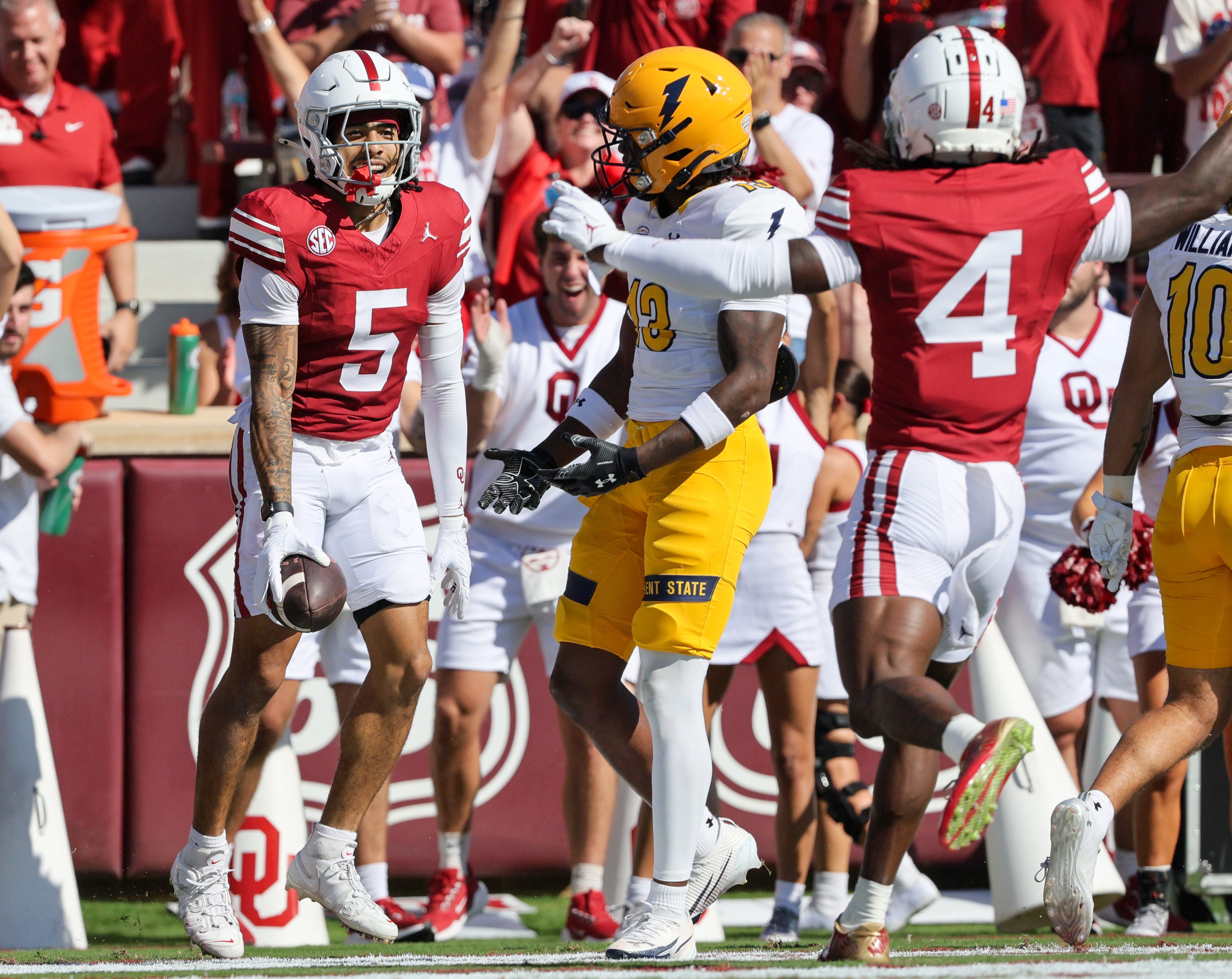 OU football vs Kent State highlights: Michael Hawkins Jr., Sooners ...