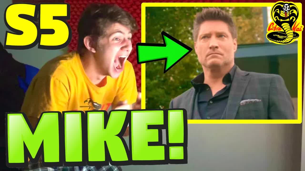 Mike Barnes first appearance in Cobra Kai season 5! (My reaction)