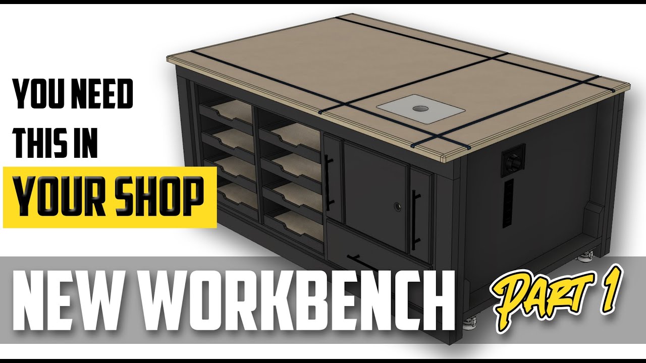 The perfect garage workbench & outfeed table // part 1