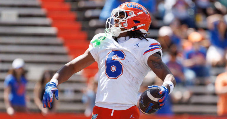 WATCH: Gators WR Dallas Wilson scores first career TD