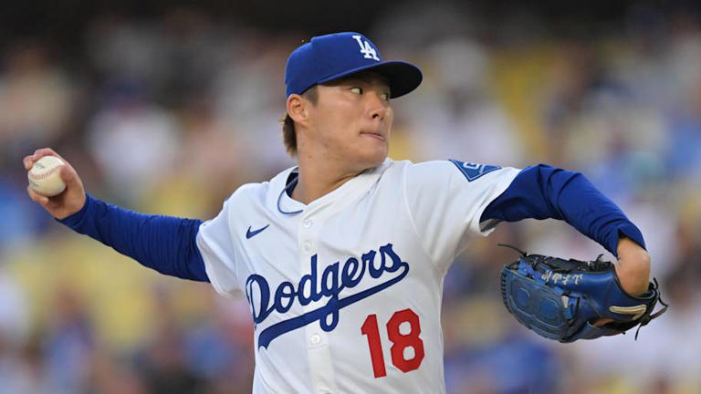 Monkey D. Luffy Pitching for the Dodgers