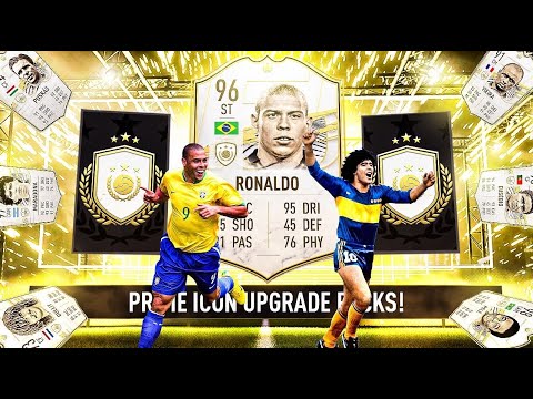 What do you get from a guaranteed prime icon upgrade pack?