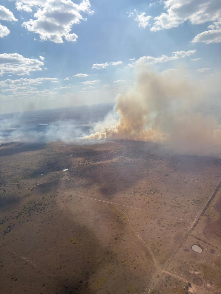 Tule fire near Silverton 100% contained