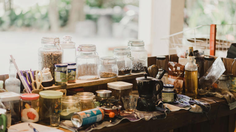 Cluttered, Crowded Pantry? Convert Kitchen Drawers Into A Mini Cupboard ...
