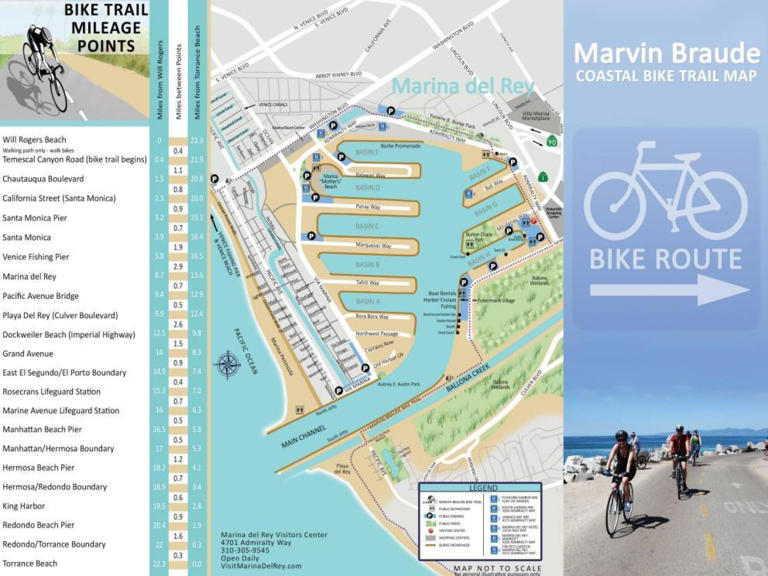 No está en Miami: la mejor ruta costera para andar en bicicleta en ...