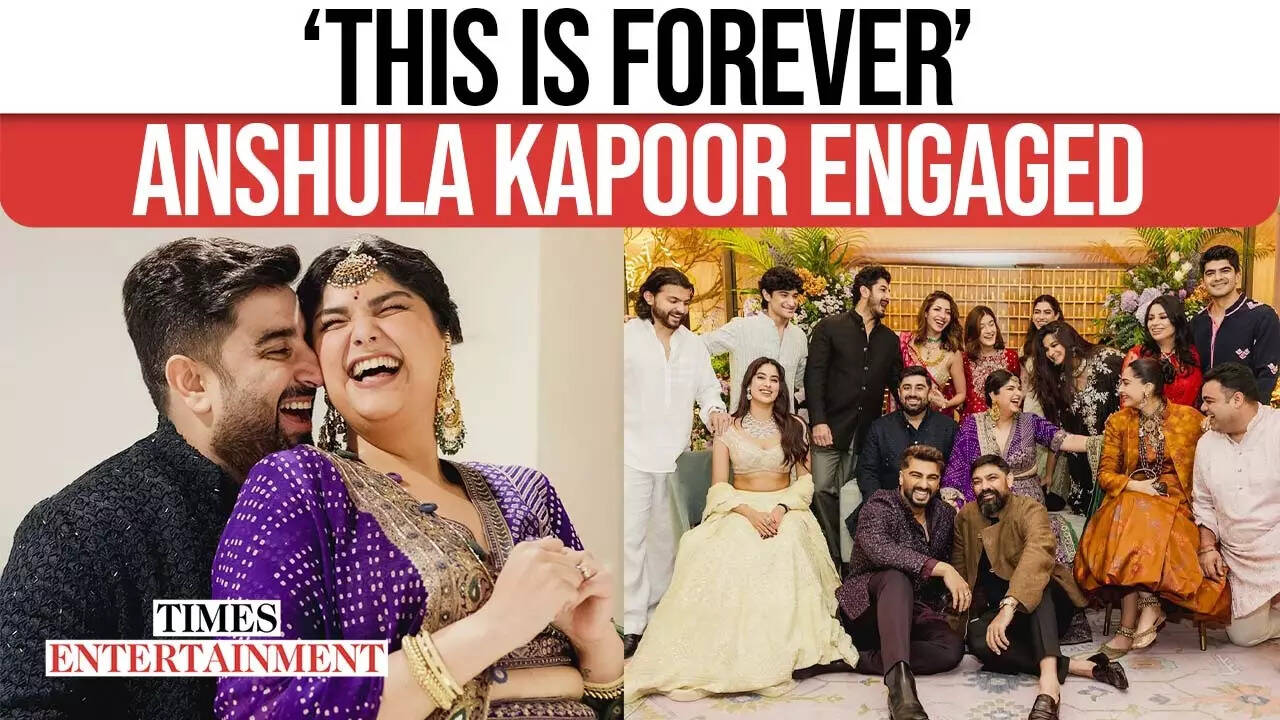 Anshula Kapoor Shares First Pictures from Engagement Ceremony with ...