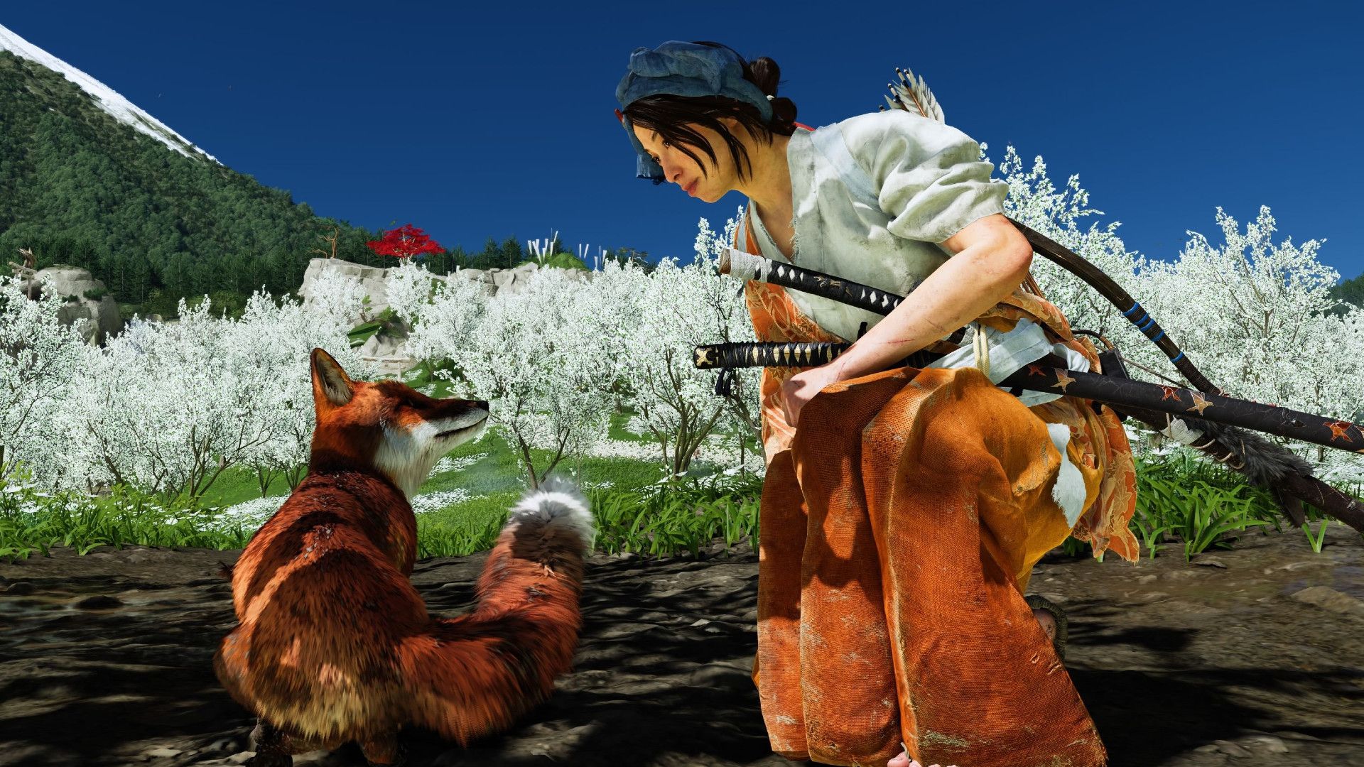 Ghost Of Yotei's Fox Petting Mechanic Is Worrying Hokkaido Locals