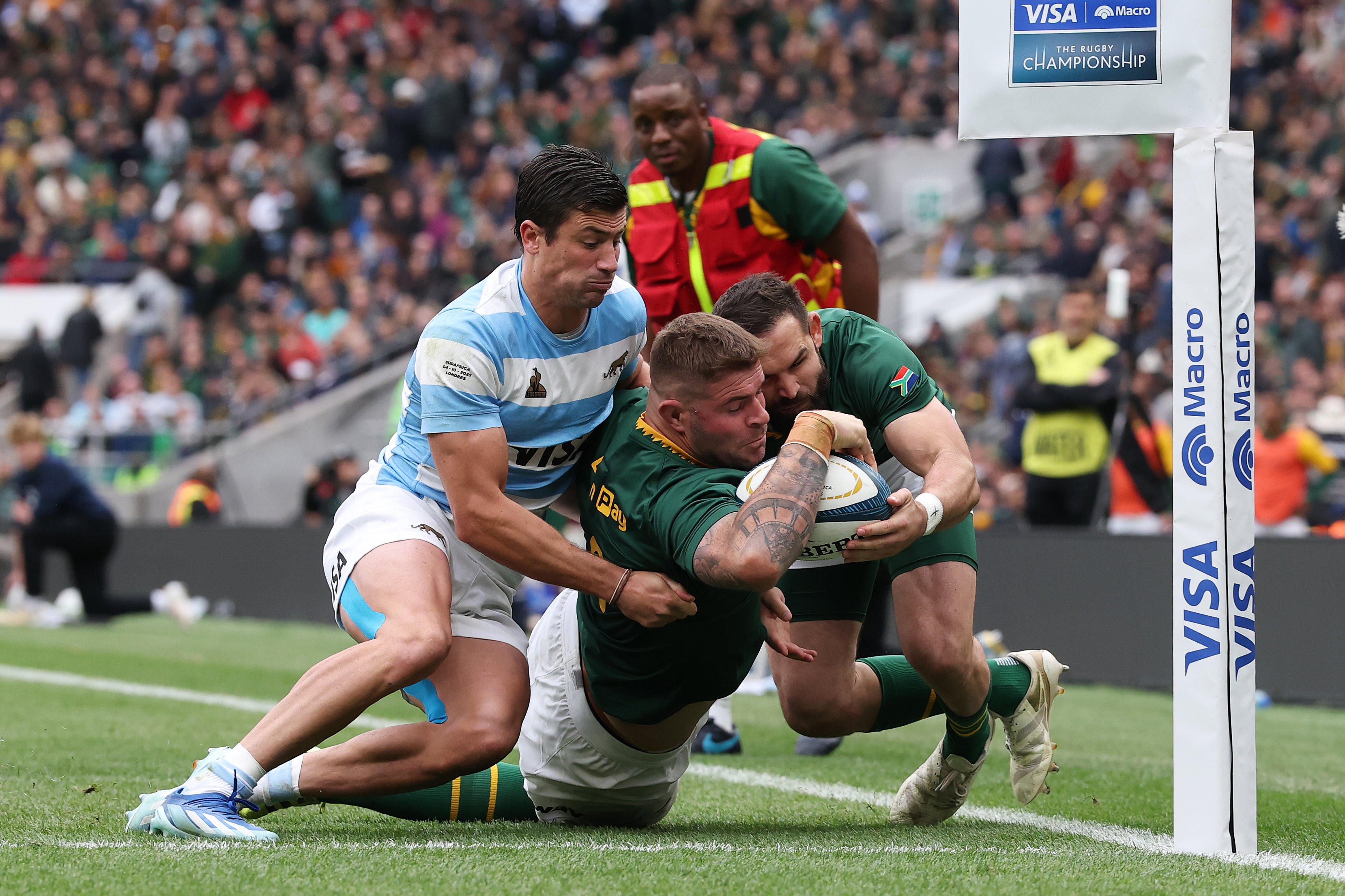 Argentina v South Africa live: Springboks survive brutal battle to win ...