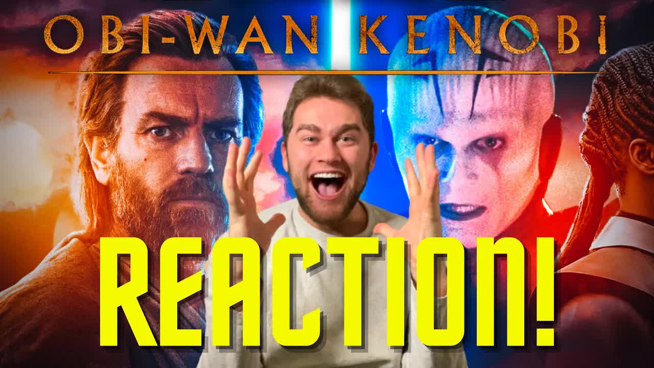 Obi-Wan Kenobi trailer reaction!