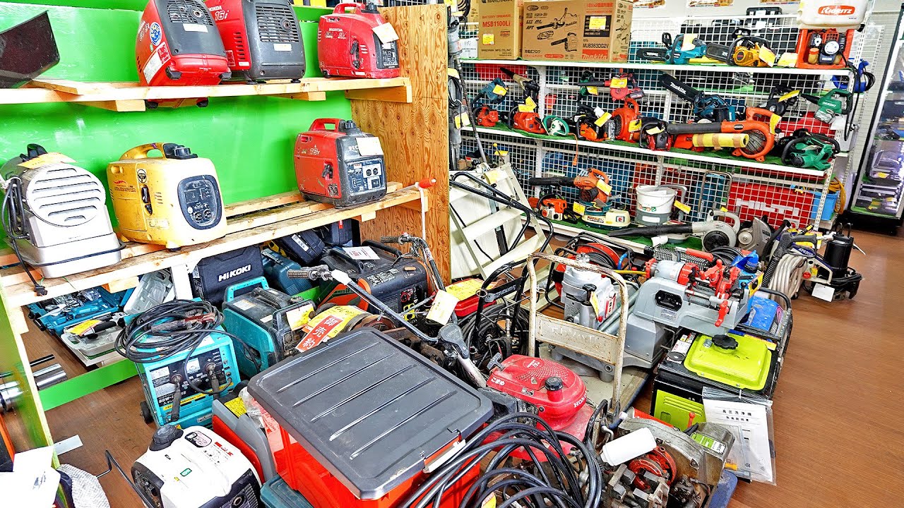 Epic used tool shopping in Japan