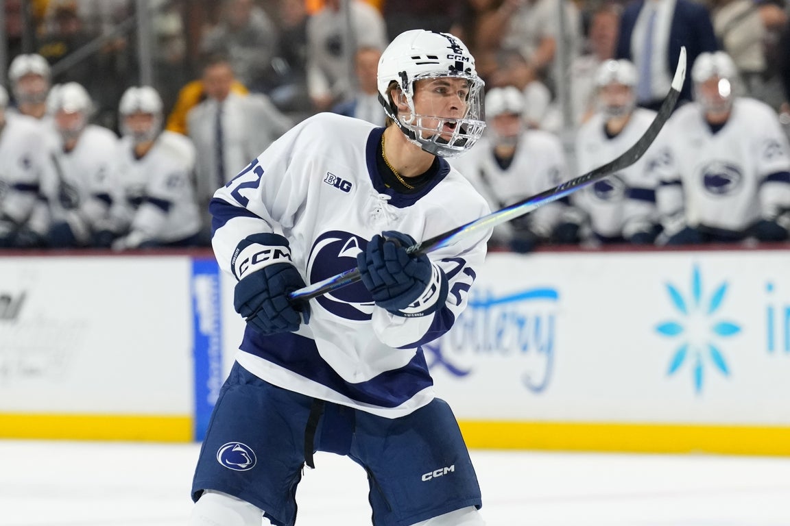 Future NHL Star? Penn State’s Gavin McKenna Shines in Photos