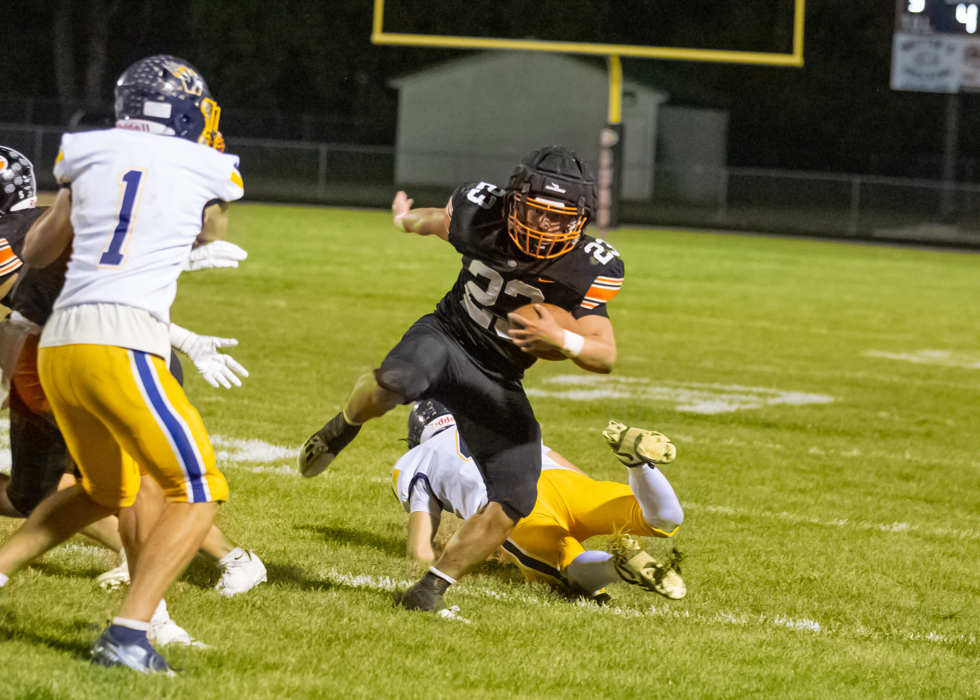 Who were the top high school football performers in Week 7?