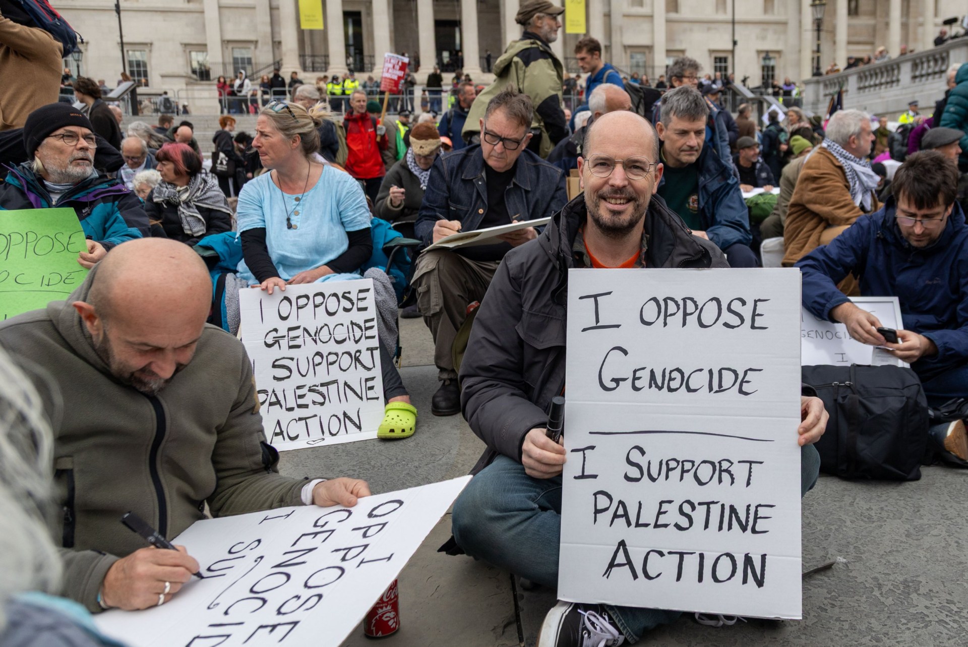 493 people arrested during pro-Palestine demonstration