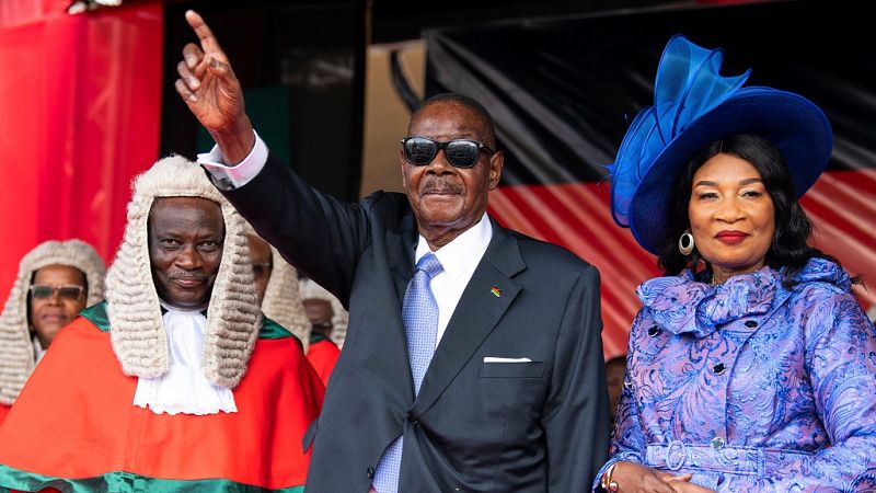 Peter Mutharika was sworn in as Malawi's comeback President at 85