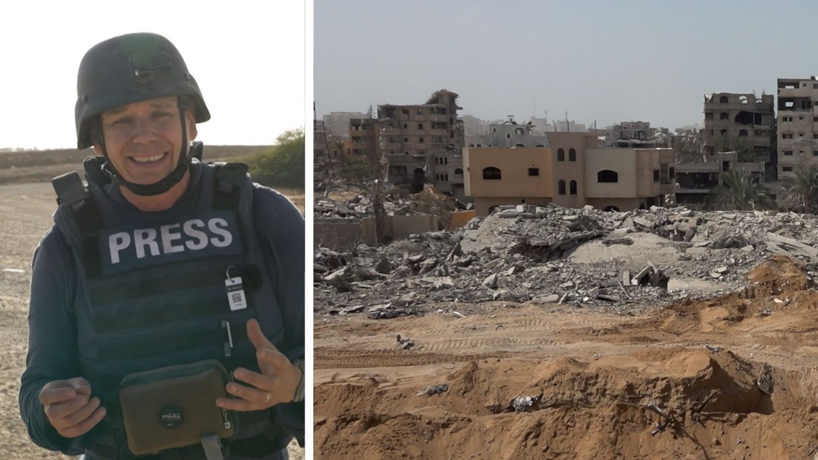 Inside Gaza City: 'It's a wasteland of rubble'