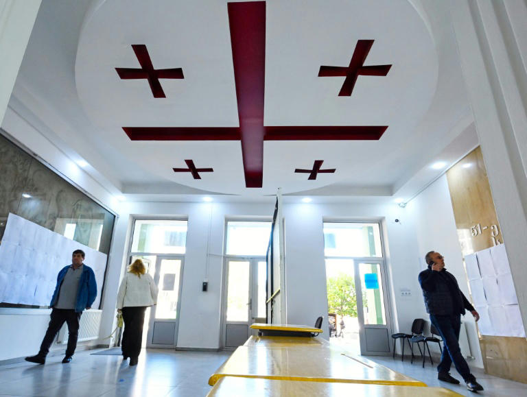 Thousands rally in Georgia election-day protest