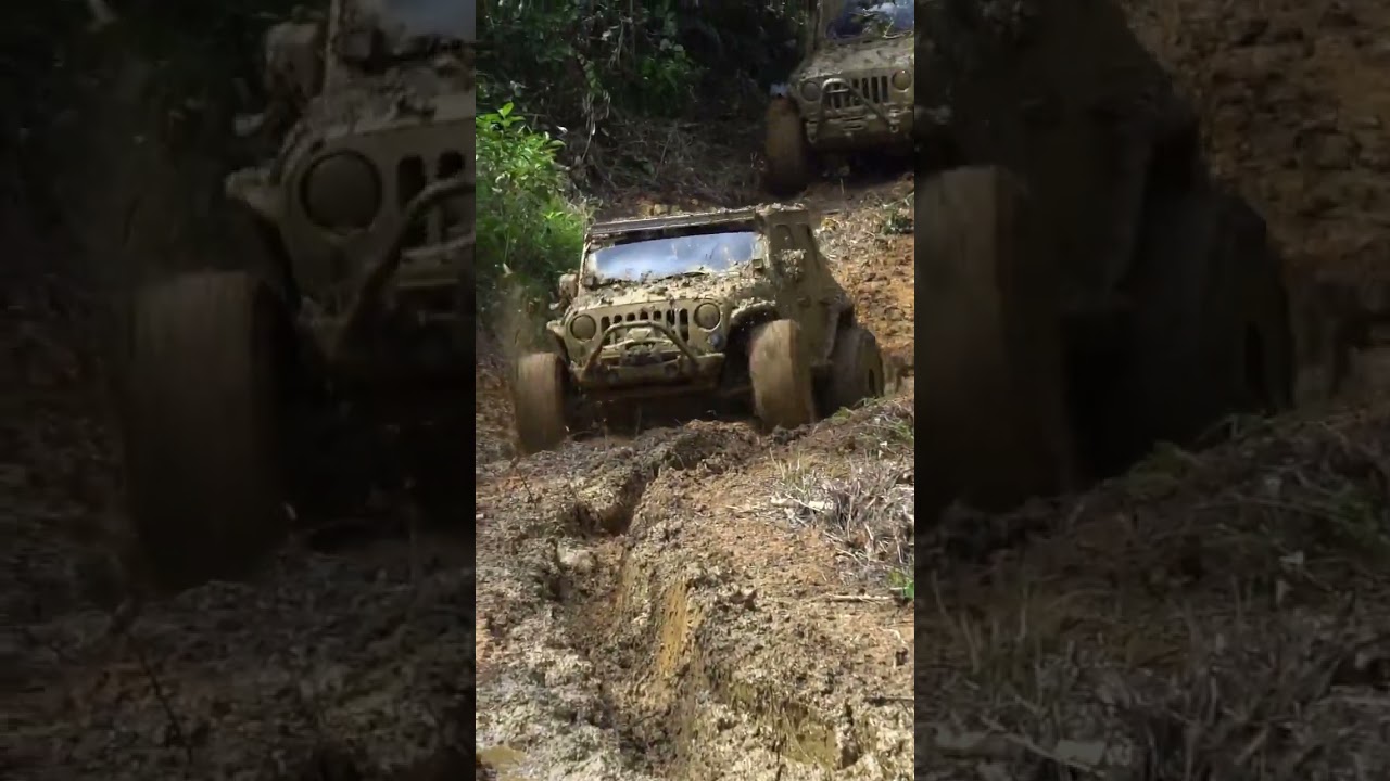 The ultimate showdown: mudding vs. rock crawling