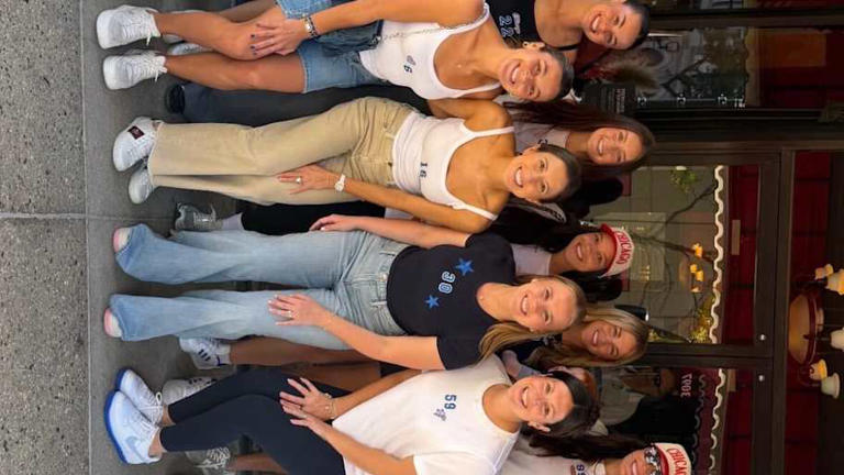 Matt Shaw’s wife Danielle shows off Cubs WAGs ready for Brewers showdown