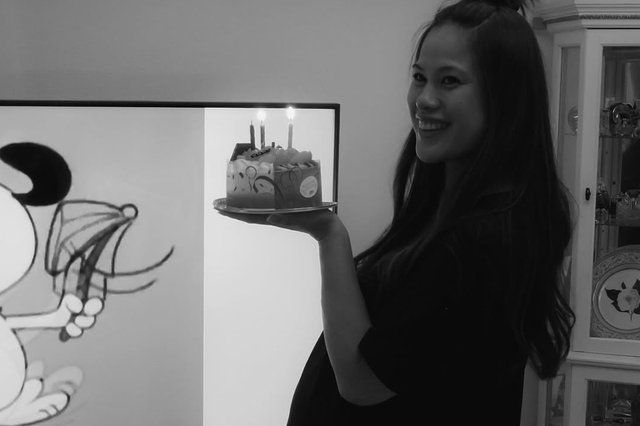 Birthday celebrant Risa Sato announces pregnancy