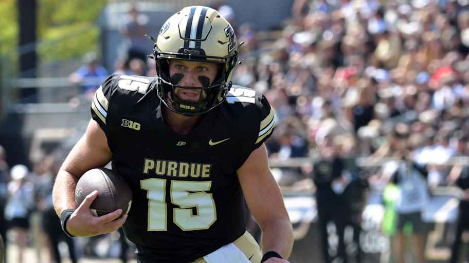 Purdue QB Ryan Browne Turns Disastrous Snap Into Easy Touchdown vs ...