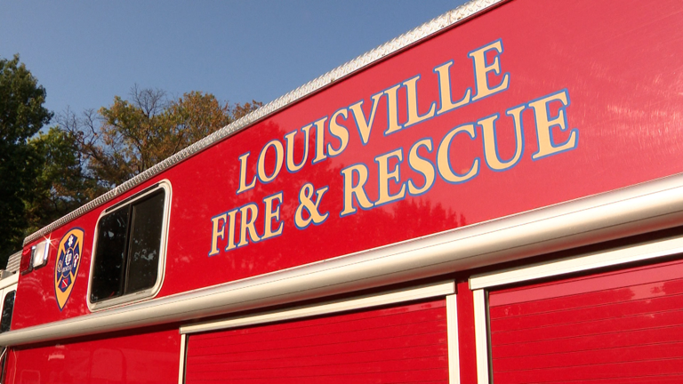 2 displaced after lightning strike causes house fire off Brownsboro Road