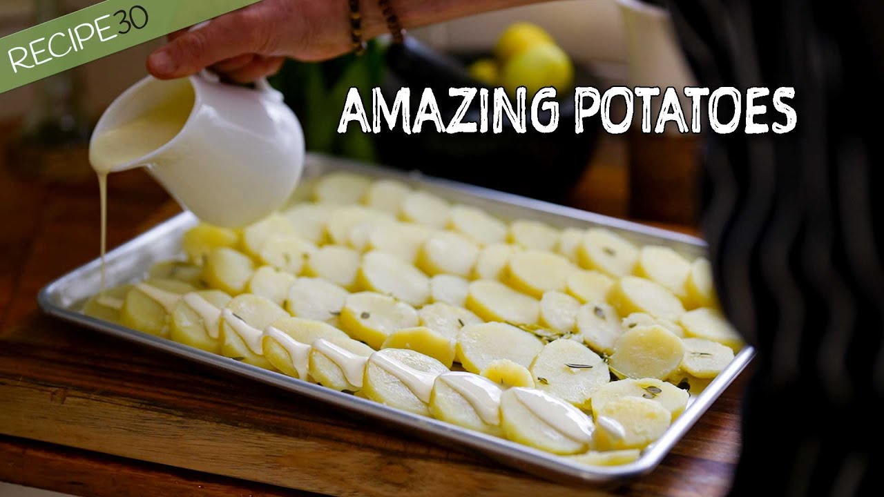 Try this technique for a crusty potato gratin