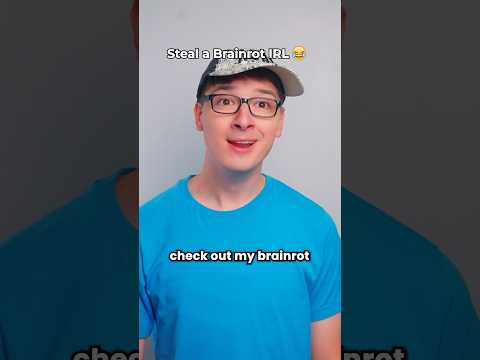 Steal a Brainrot In Real Life 😂