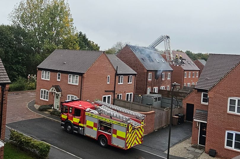 Emergency crews rush to house fire in Derby street