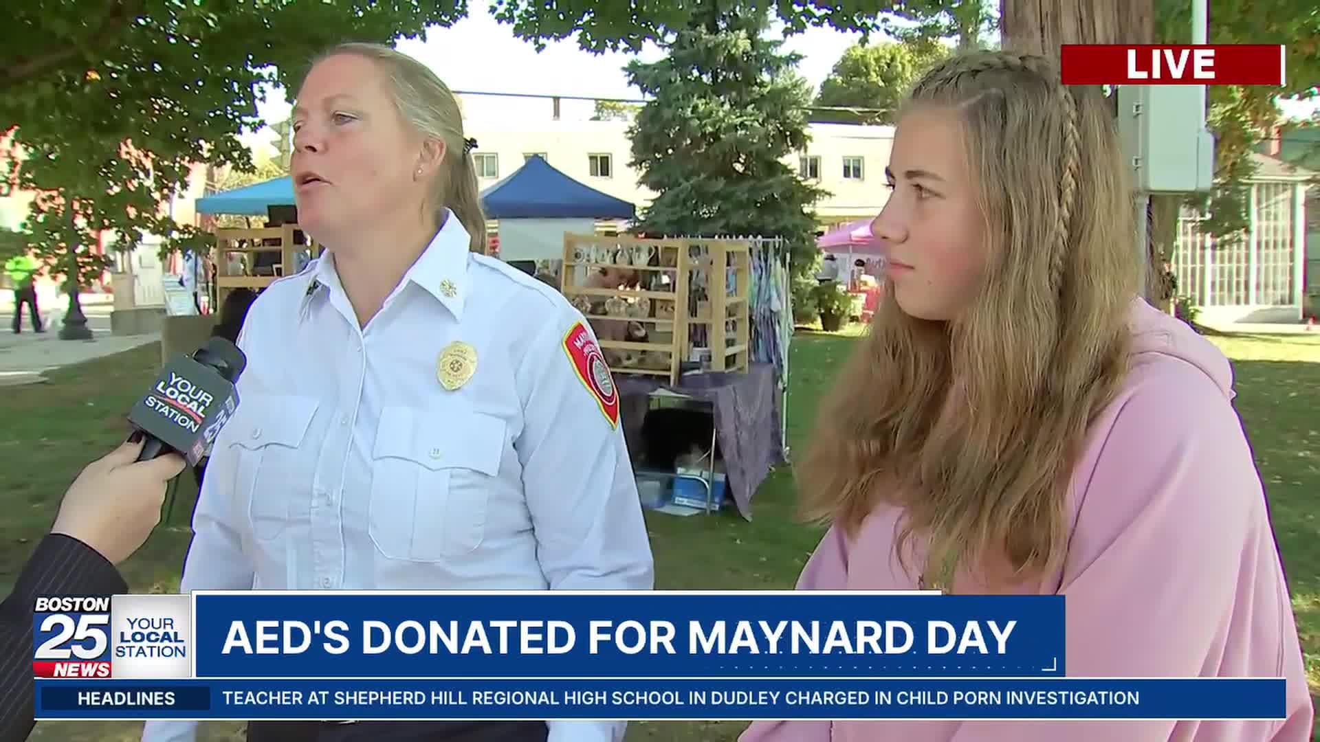 ‘Took her a lot of effort’: High school student gifts five AEDs to ...