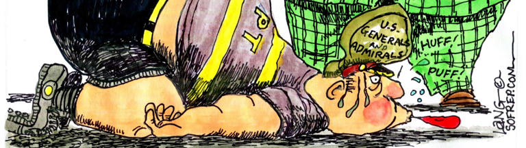 SOFREP Saturday Cartoon: Tighten the Waist, Ignore the Waste