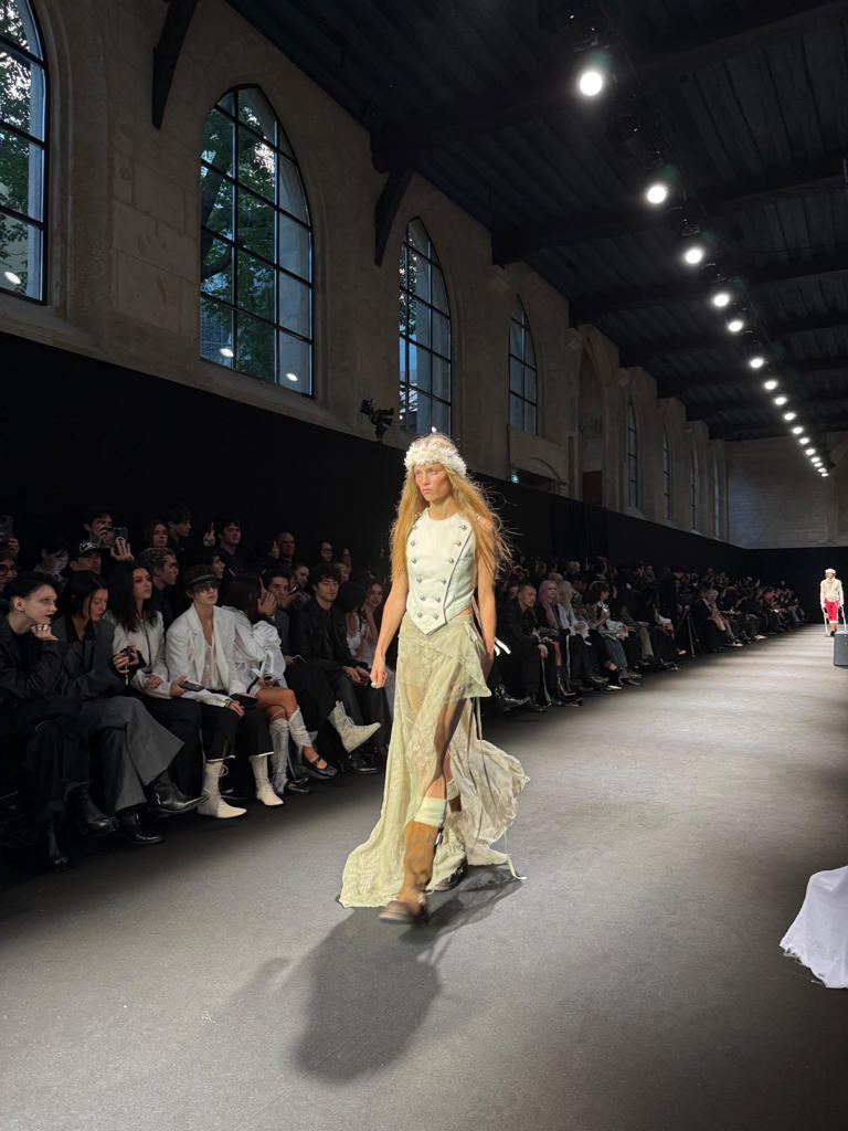 Il rock-and-cool di Ann Demeulemeester alla Paris fashion week