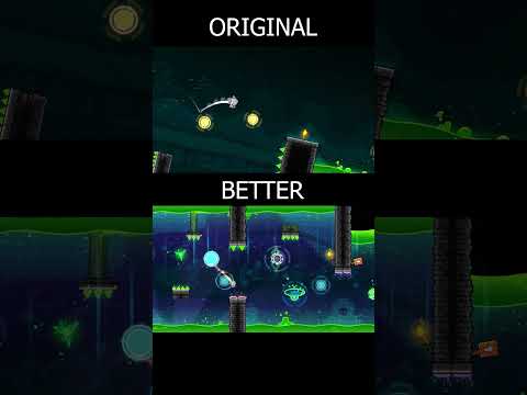 Original vs Better Geometry Dash Levels Which Looks Cooler? #gdupdate # ...