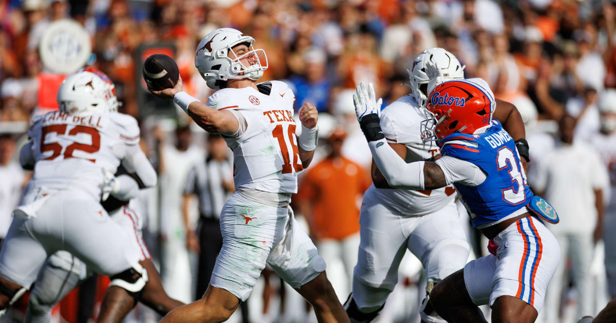 Arch Manning battles in tough road loss against Florida