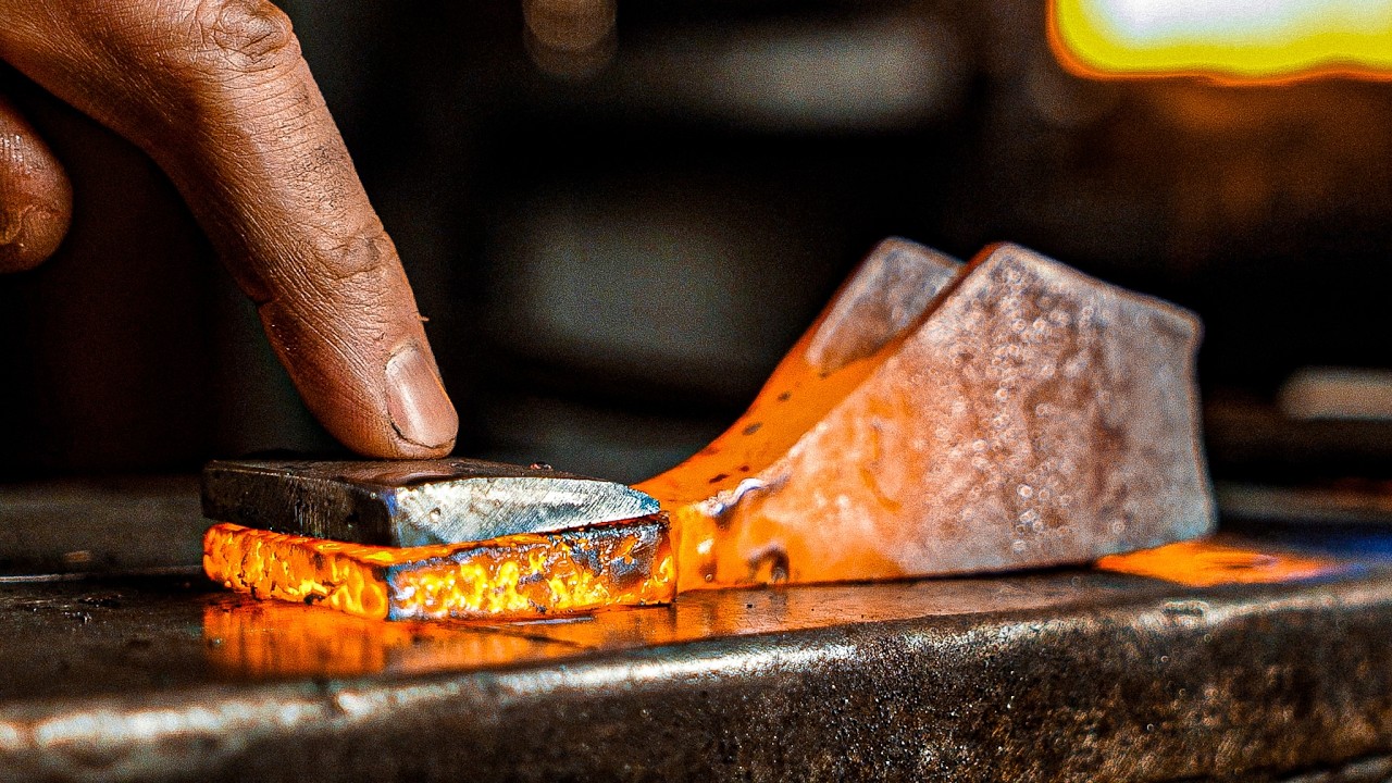 creating a small adze step by step