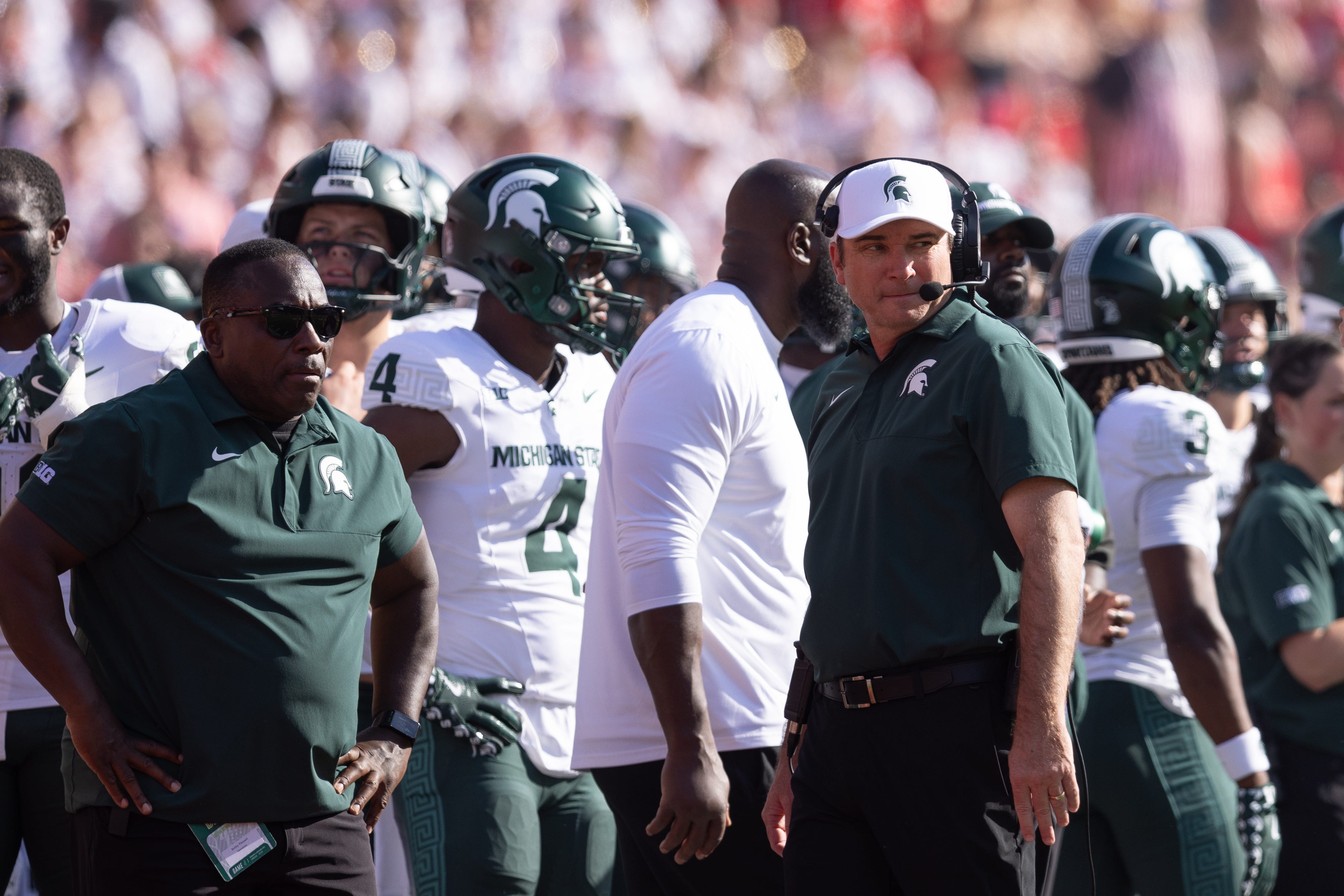 Michigan State football crumbles late, blows upset chance in road loss ...