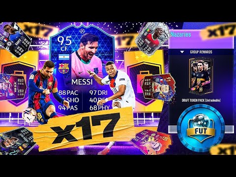 What do you get from 17 guaranteed FIFA 21 party bags packs?