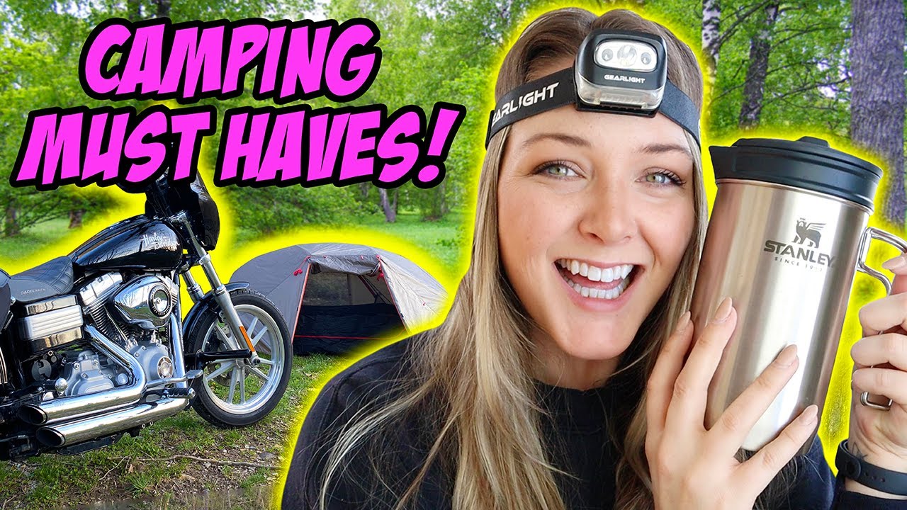 Top 5 motorcycle camping must-haves!