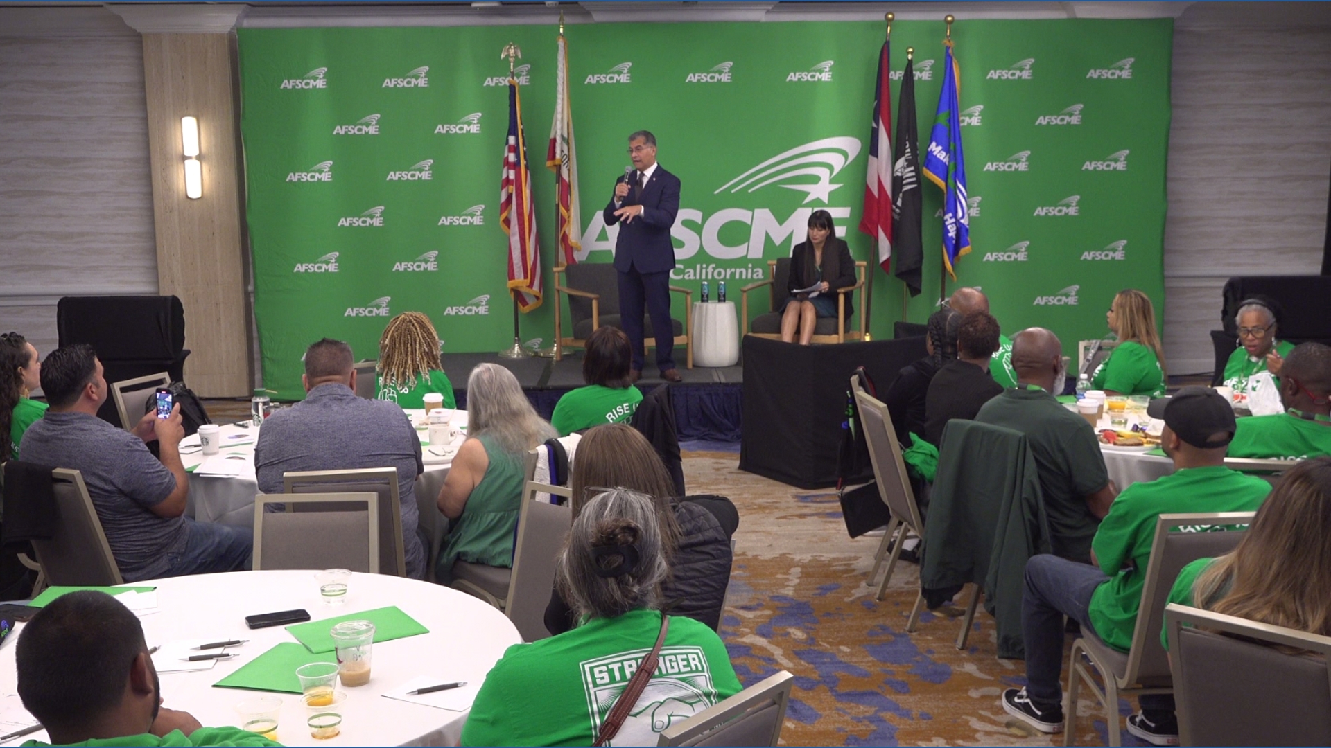 California union members press gubernatorial candidates on wages ...