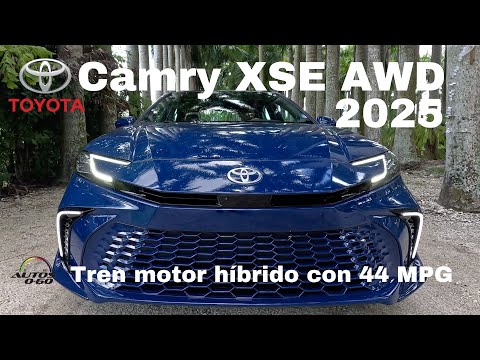 Título: Toyota Camry XSE AWD 2025, motor híbrido con mayor potencia y ...