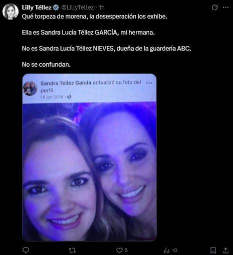 Lilly Téllez celebra detención de dueña de Guardería ABC y se deslinda ...