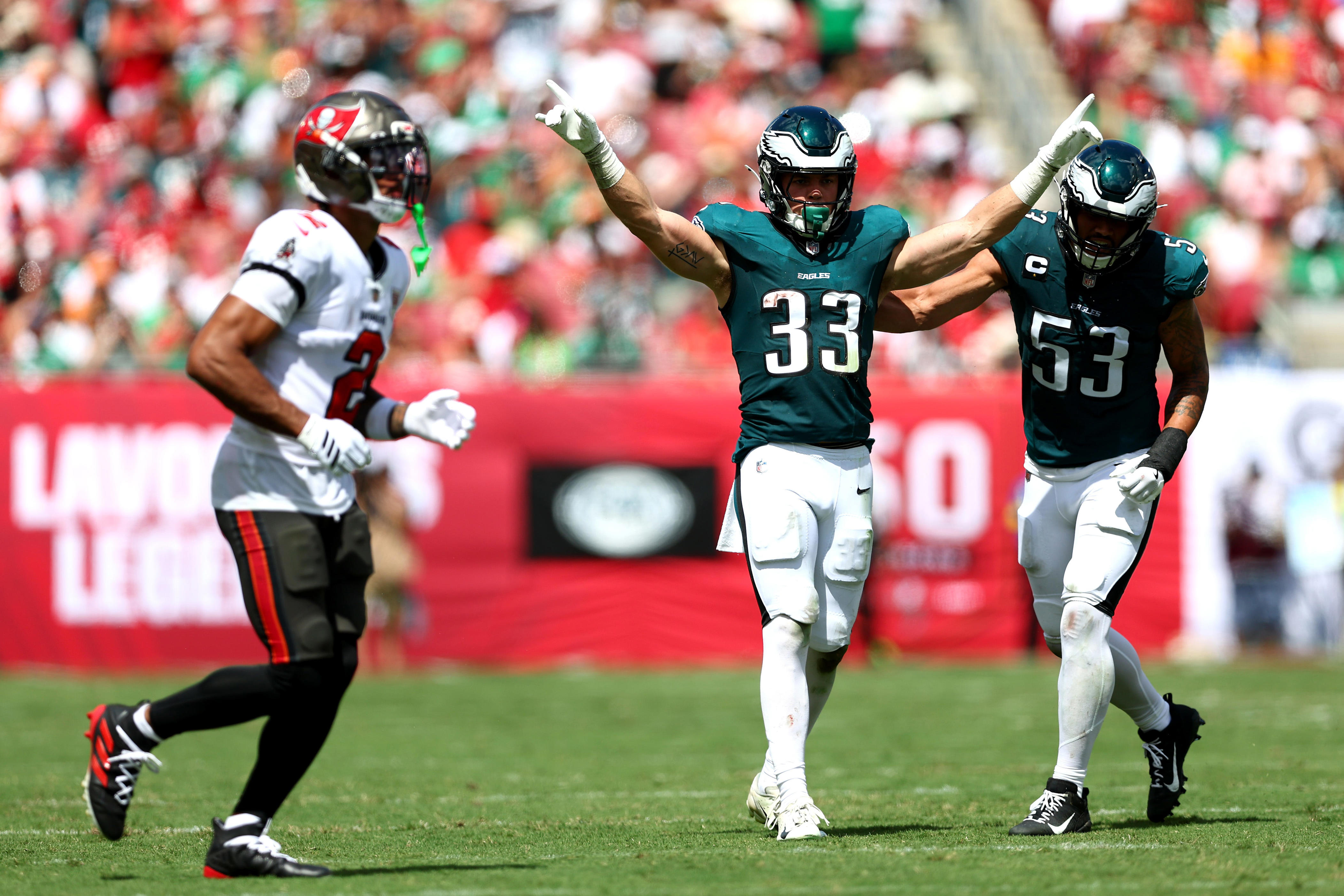 Eagles' Cooper DeJean was fined $11K for doing the Iverson step-over ...