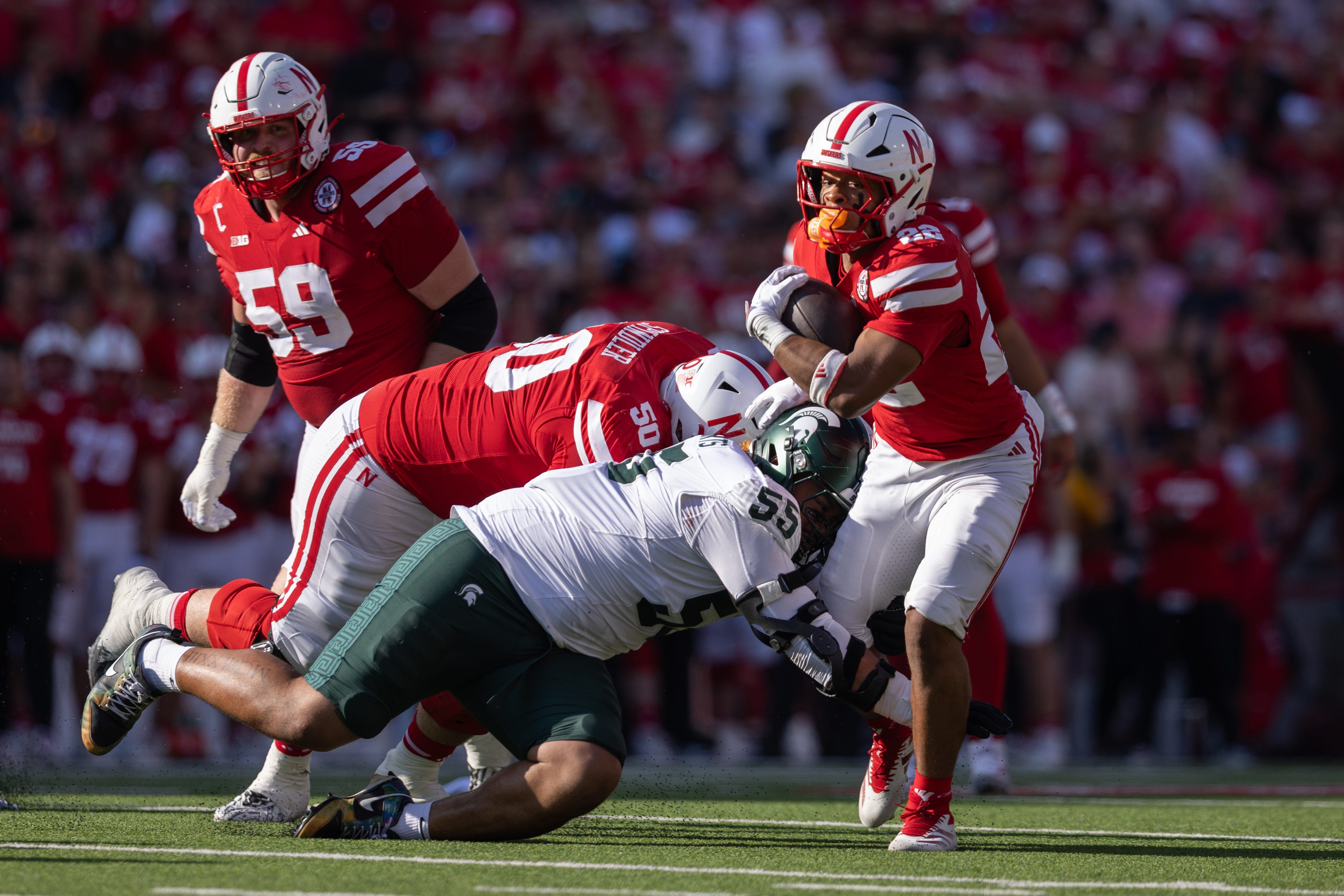Michigan State vs Nebraska score, highlights from Big Ten battle in Week 6