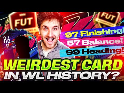 The weirdest FIFA card in FIFA 21 weekend league?