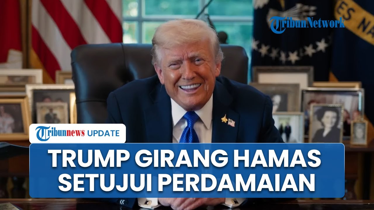 Girang! Trump Puji Hamas hingga Optimis Sinyal Perdamaian Perang Palestina Vs Israel segera Berakhir