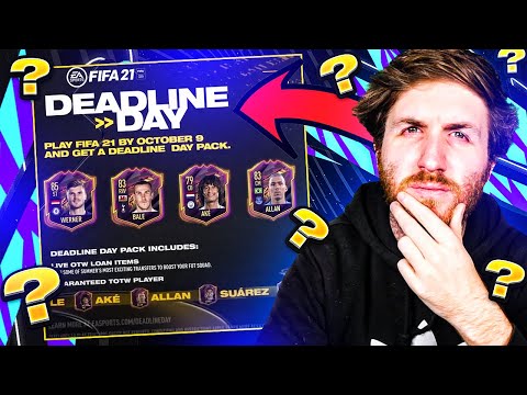 Where are the Team of the Week Packs + Deadline Day Rewards?